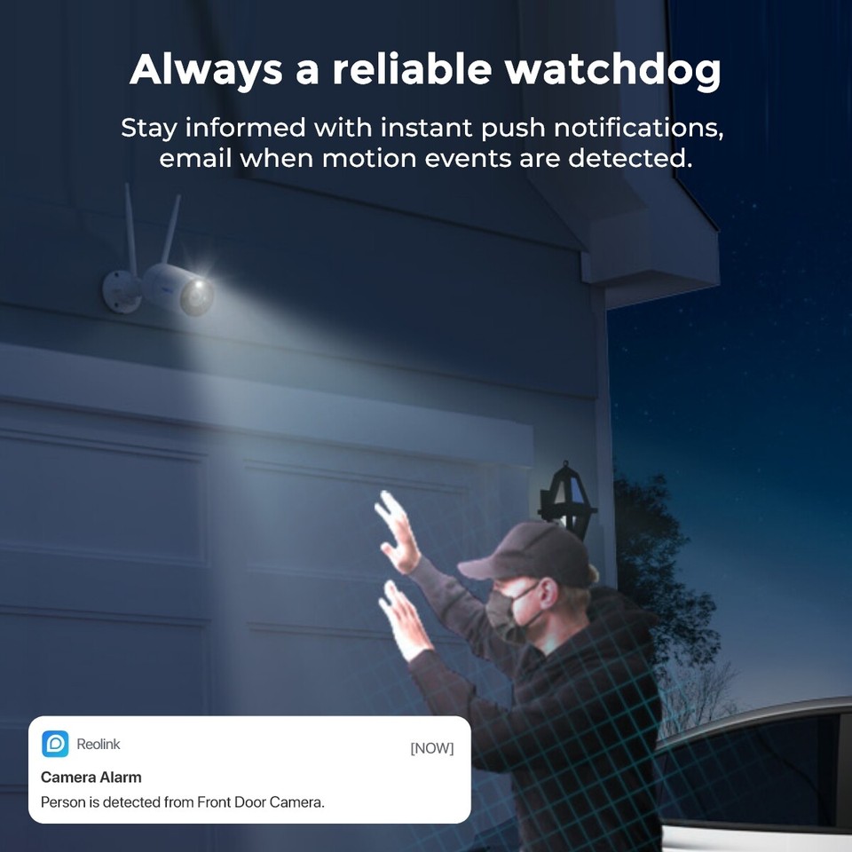 Reolink RLN12W 4K Wireless WIFI NVR Video Recorder for IP Security ...