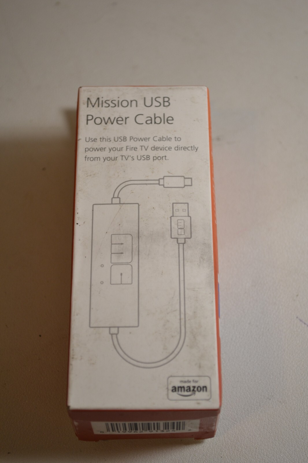 Mission Cables MC45 USB Power Cable for Amazon Fire TV 19962913242| eBay