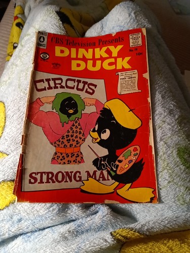 DINKY DUCK #19 PINES COMICS SUMMER 1958 Silver age terrytoons CBS ...
