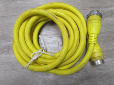 Hubbell Shore Power cord HBL61CM42 50a 125V 25' Cordset. | eBay