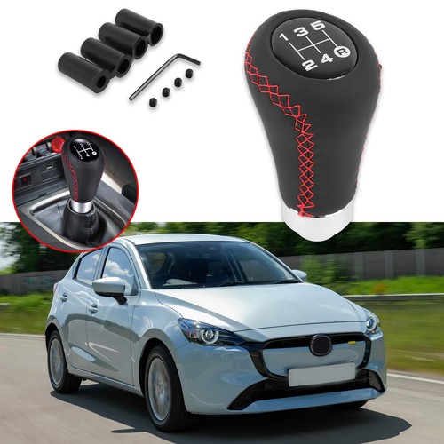 Manual Gear Stick Shift Knob Shifter Lever Head For Mazda 2 3 5 6 CX-5 ...