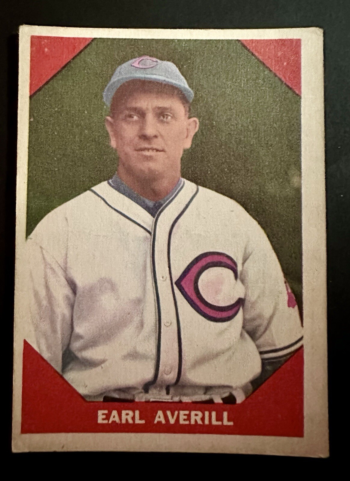 1960 Fleer Baseball Greats - #71 Earl Averill Cleveland Indians ...