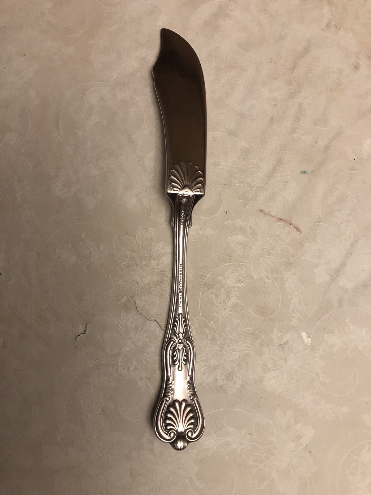 R Wallace 1835 Silverplate 8” Butter Knife | eBay UK