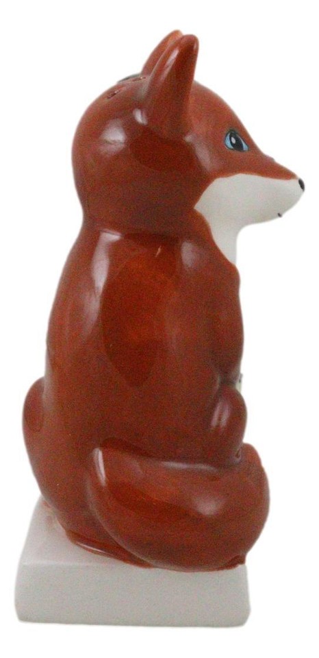 Ceramic Red Brown Foxes 'For Fox Sake Pass Me The Salt And Pepper ...