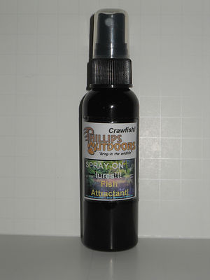 Spray-On Lures Fish Attractant - 2oz. Crawfish Fishing Lure & Bait | eBay