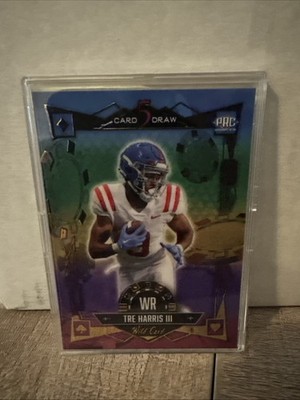 2024 Wild Card 5 Card Draw PRC Tre Harris III Poker Chip 2/2 | eBay