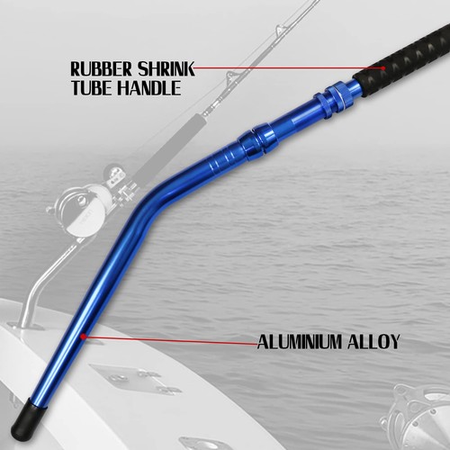 Bent Butt Fishing Rod 2-Piece Trolling Rod Saltwater Offshore Rod ...