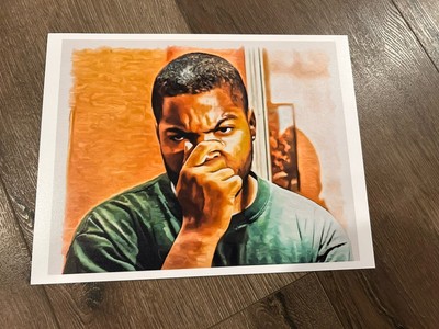 FRIDAY - ICE CUBE CRAIG JONES Art Print Photo 8" x 10" Bathroom College ...