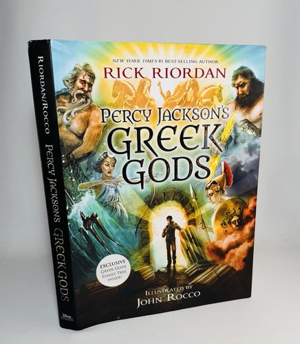 Percy Jackson's Greek Gods-Rick Riordan-SIGNED!-First Illustrated ...