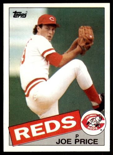 1985 Topps Joe Price p Cincinnati Reds #82 | eBay