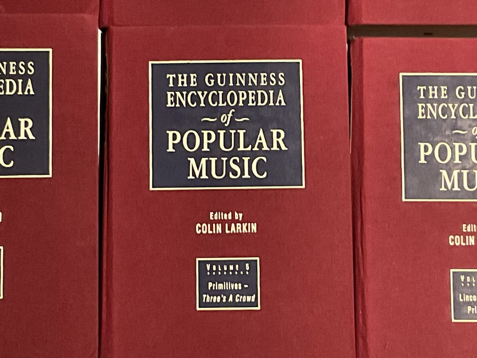 The Guinness Encyclopedia Of Popular Music 6 Volume Set By Larkin ...
