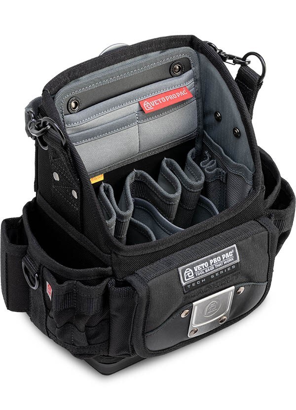 Veto Pro Pac TP6B Blackout Six Pocket Tool Pouch w/ Base | eBay