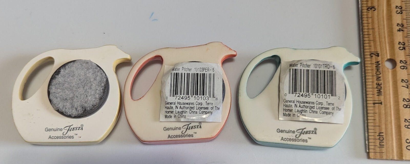 3 New With Tags Fiestaware Fiesta Magnets | eBay