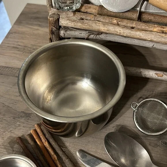 CURATED BY ME 33 PIECE PIZZA, PIZZA OUTDOOR MUD KITCHEN LOOSE PARTS ...