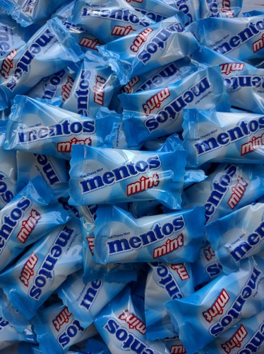 Mentos Mint Mentos INDIVIDUALLY WRAPPED 130 pieces freshmaker bulk ...