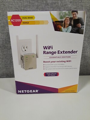 NETGEAR AC1200 Dual Band Wi-Fi Range Extender EX6120 Coverage up to ...