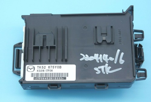 Mazda 3 BN Series Rear Body Control Module BCM Unit Genuine TK52 675Y0B ...