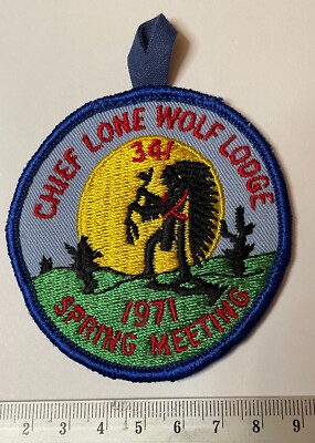 OA Lodge 341 Chief Lone Wolf 1971 Spring Meeting Adobe Walls Council ...