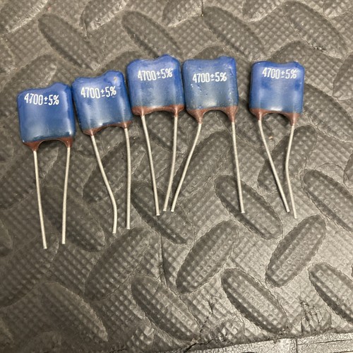 4700pf Silver Mica Capacitor 5pcs | eBay