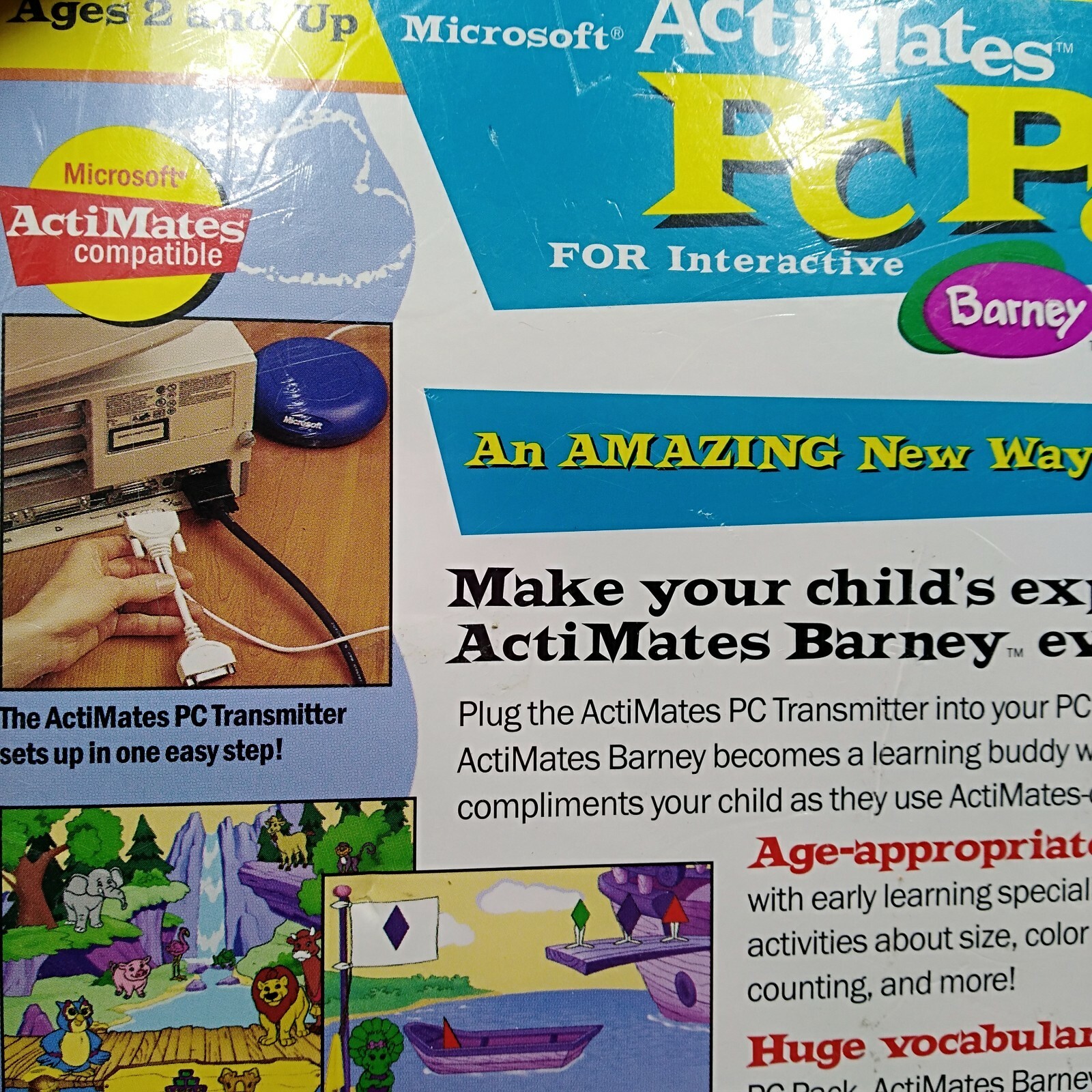 Microsoft ActiMates PC Pack Transmitter and CD ROM for Interactive ...