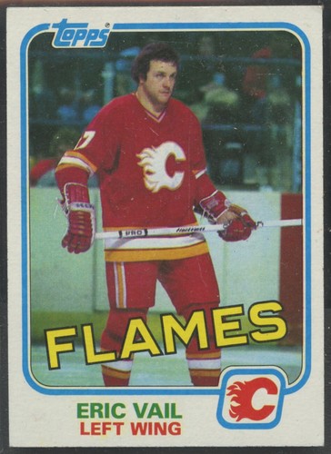 1981-82 Topps #43 Eric Vail Calgary Flames | eBay
