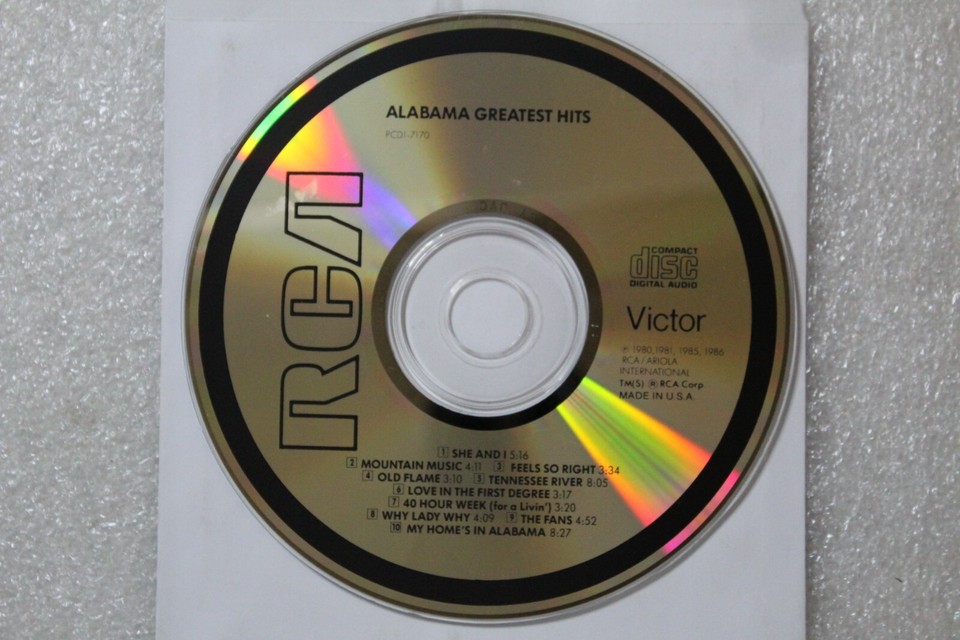 Alabama – Alabama Greatest Hits CD 78635717020 | eBay