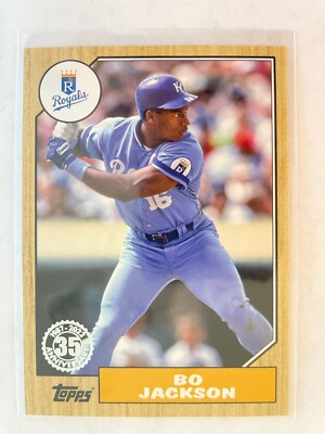 Bo Jackson 2022 Topps 35th Anniversary 1987 Topps Insert # T87-21 | eBay