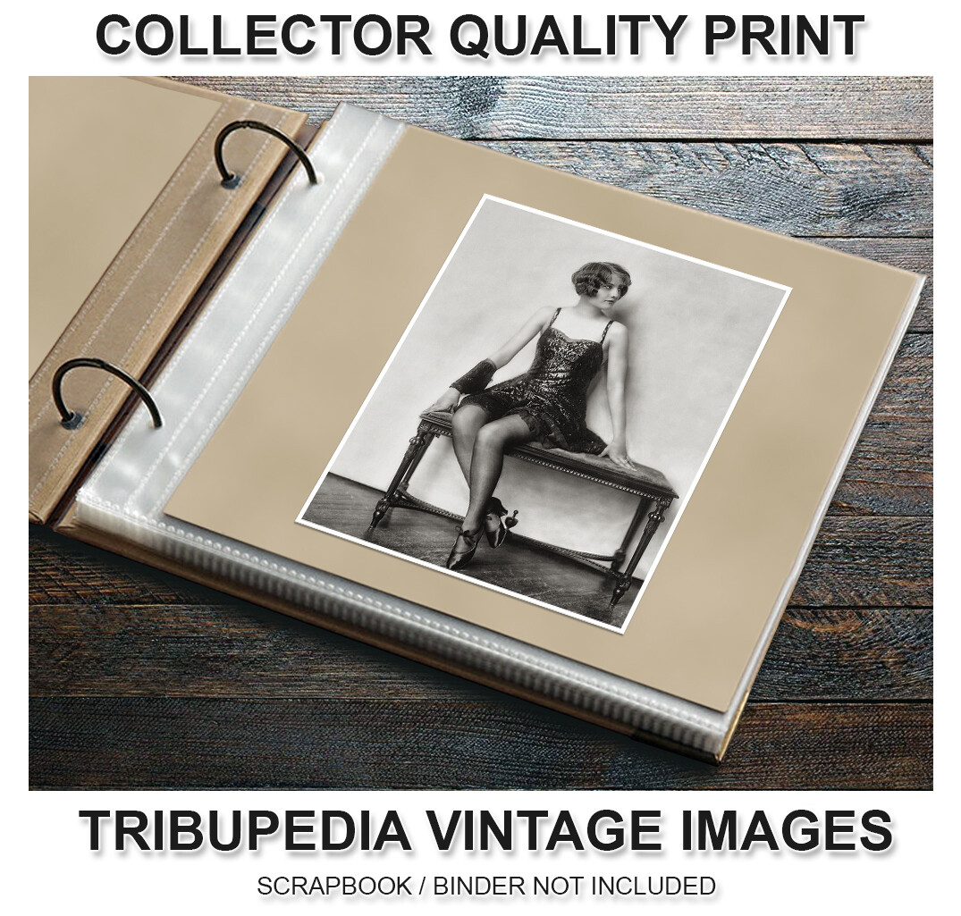 Vintage 1920s Barbara Stanwyck Photo - Ziegfeld Follies - Flapper Girl ...