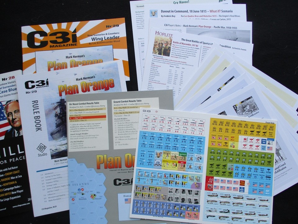 C3I #26, 28, and 29 with Plan Orange (RBM, 2012-2015) unpunched | eBay