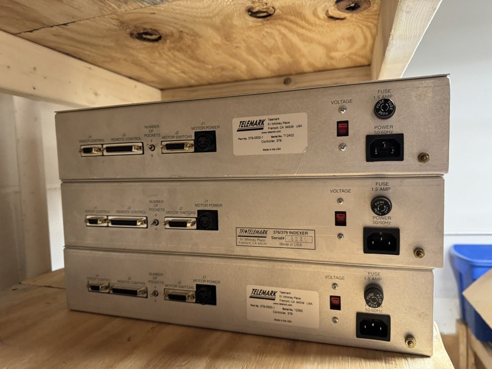 TFI TELEMARK 379-0500-1 ELECTRON BEAM SOURCE LINEAR CRUCIBLE INDEXER ...