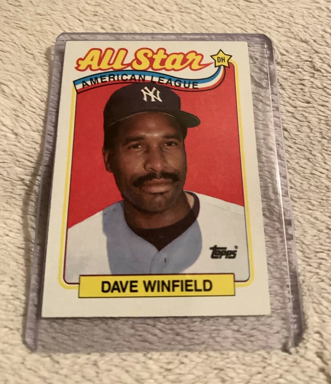 1989 (YANKEES) Topps #407 Dave Winfield ALL STAR | eBay
