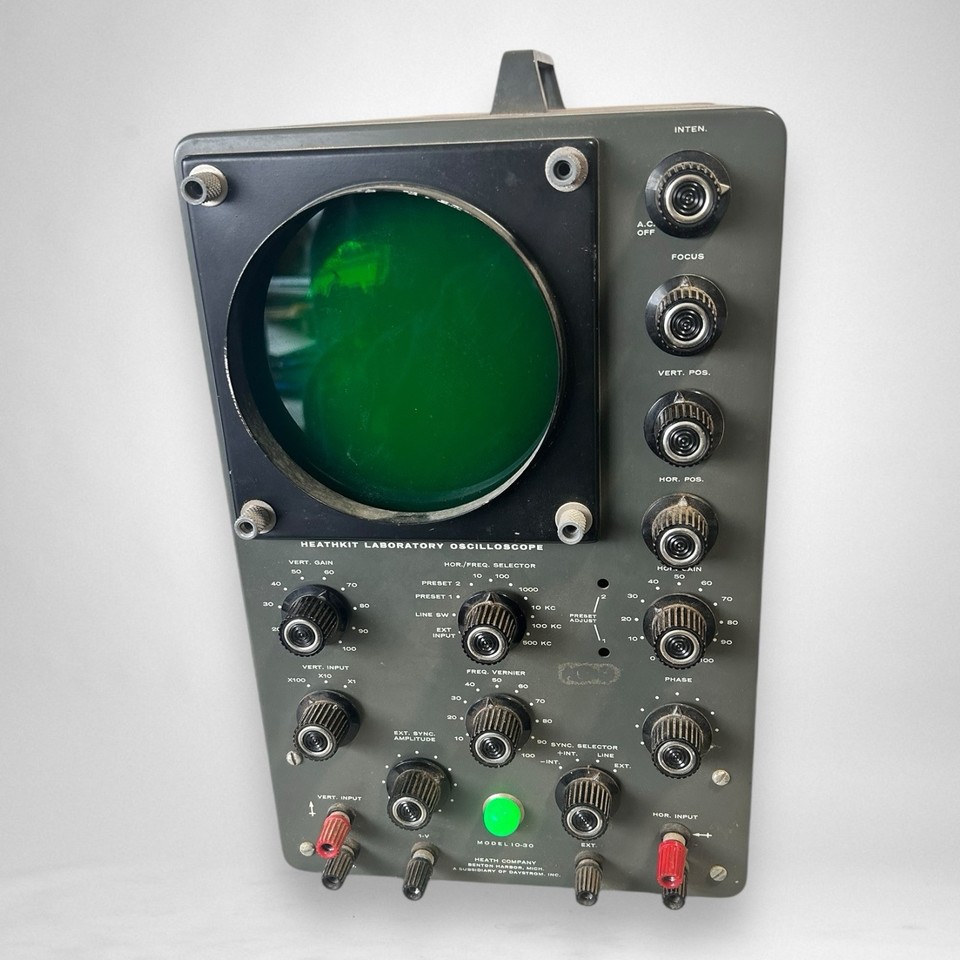 Heathkit IO-30 Laboratory Oscilloscope | eBay