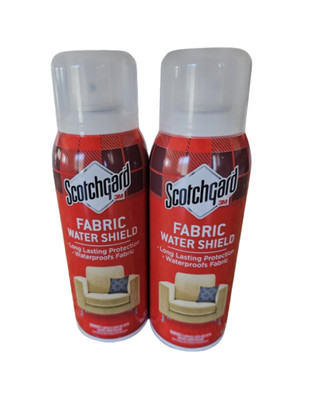 3M Scotchgard FABRIC WATER SHIELD Waterproof Clothes Upholstery 10Oz ...