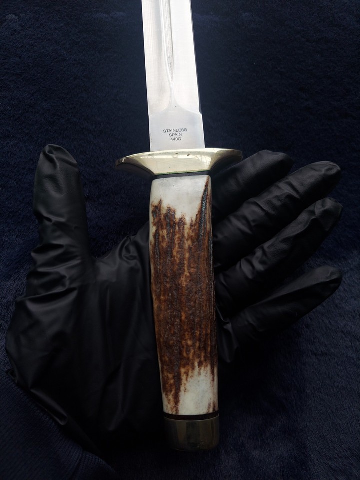 Puma IP Hirschfanger Knife (809040 07/RC) Fixed Blade Made in Spain | eBay