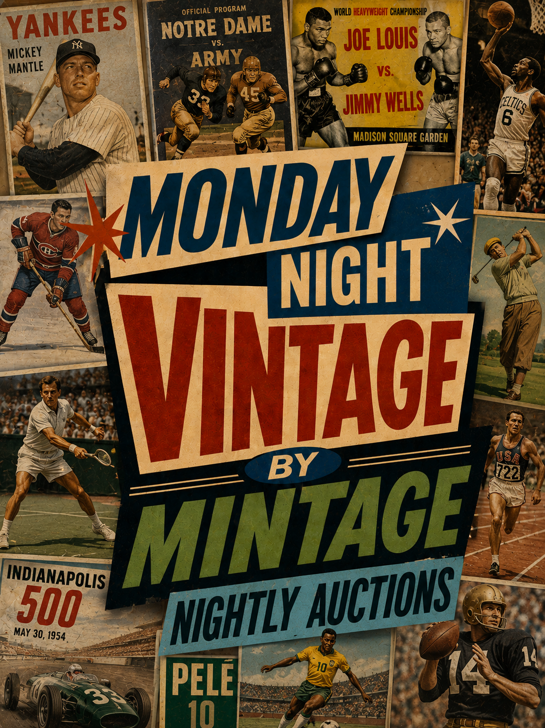 #033 - Vintage By Mintage - Monday Night Vintage Variety Show (Card on ...