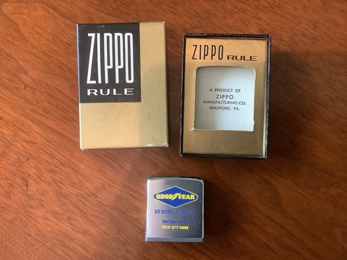Vintage 1960s Zippo Rule Tape Measure Advertising (Goodyear) | eBay