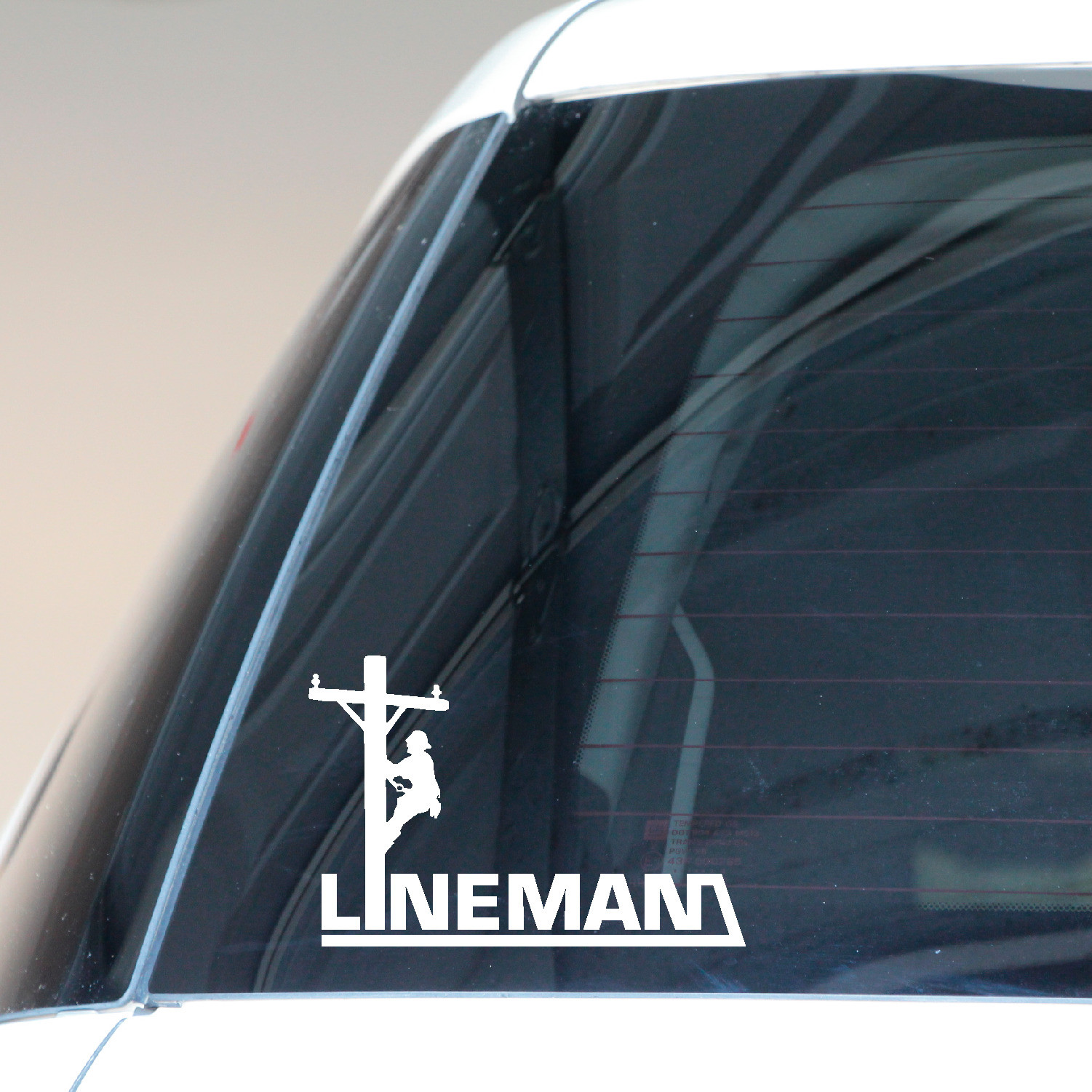 Lineman Decal Electrical Powerline Technician Lineworker Electric Power ...