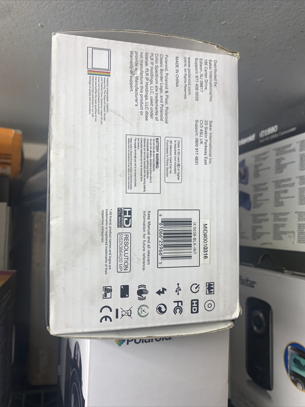 Polaroid iX 5038 20MP Digital Camera / 50x Optical Zoom - Black | eBay