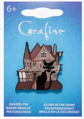 Coraline Black Cat 'Vermin' Pink Palace Exclusive Glow-in-the-Dark ...