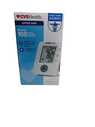 CVS Health Upper Arm Series 100 Blood Pressure Monitor - 8.7"-16.5 ...