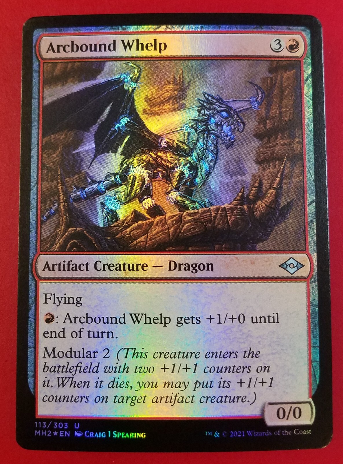 1x Arcbound Whelp | FOIL | Modern Horizons 2 | MTG Magic Cards | eBay