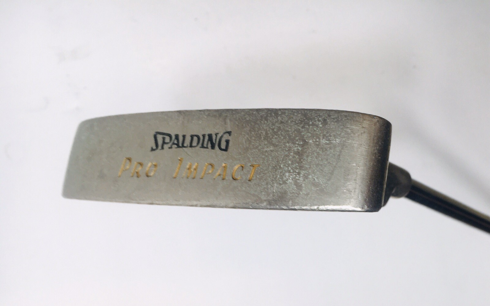 Spalding Pro Impact Putter Steel Shaft Spalding Grip Right Handed RH | eBay