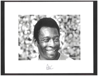 1980's Soccer Legend Pele Type 2 8x10 Portrait Photo for USA Today | eBay