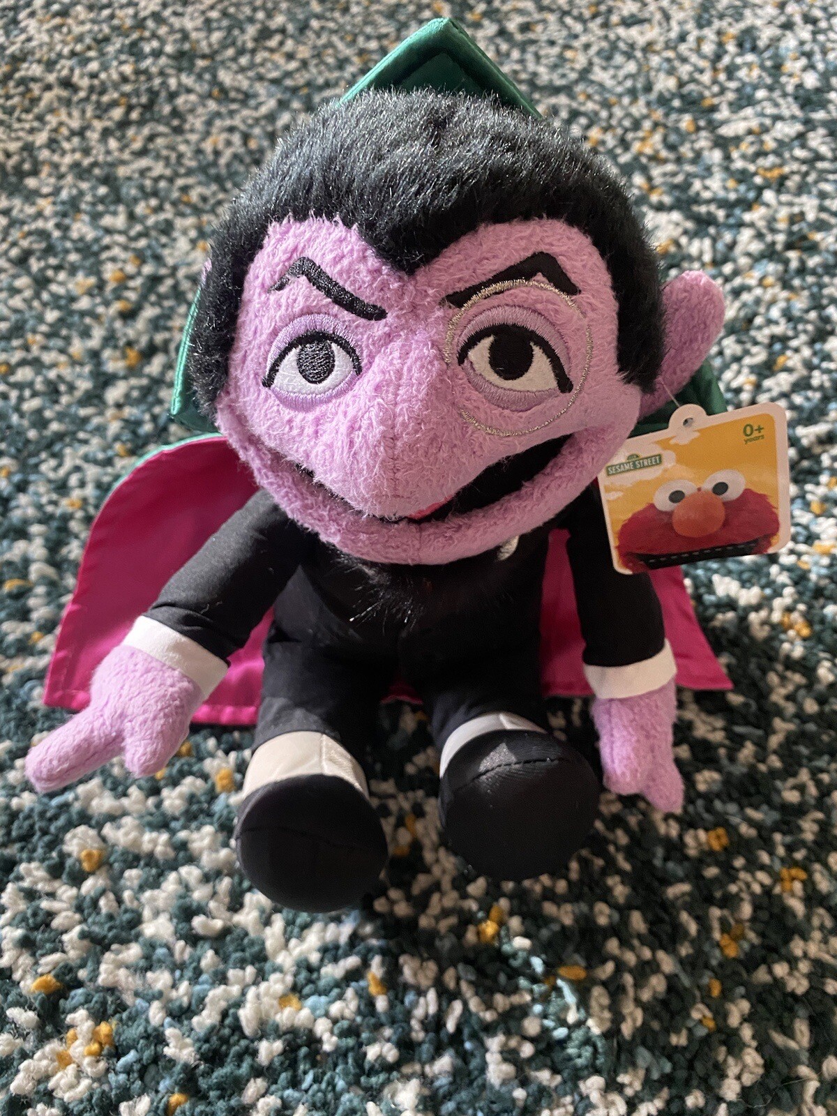 Gund Sesame Street Count Von Count Plush Vampire Brand New With Tags 13 ...