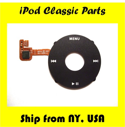 🔥NEW BLACK Click Wheel Flex Apple iPod Classic 6th 7th Gen 80gb 120gb ...