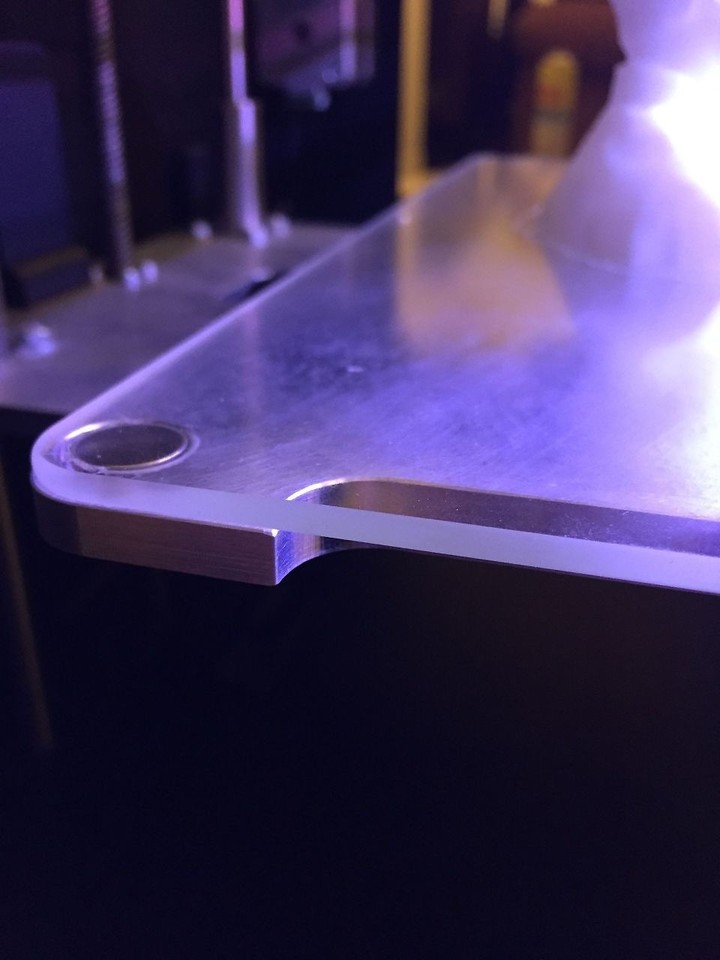 IDE Makerbot Replicator 2 & 2X HBP heated glass build plate bed upgrade ...