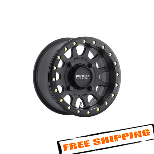 Method Race Wheels MR40157046543B 15x7 MR401 UTV Beadlock Matte Black ...