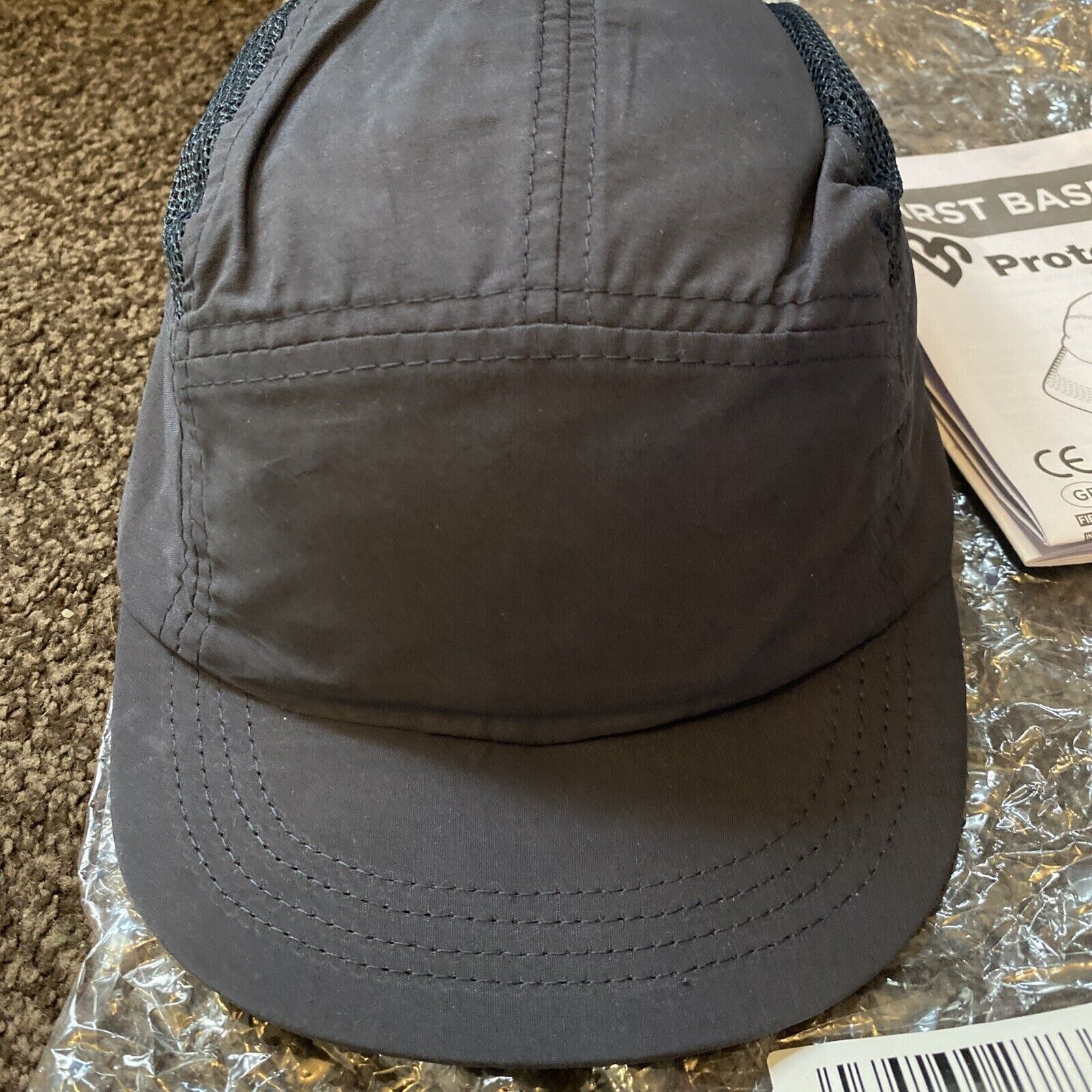 Scott Safety 3M HC22 ABS Bump cap Protector First Base Reduced Peak Hat ...