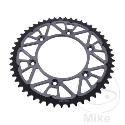 47657-Corona piastra di trasmissione DUAL 51T compatibile con HONDA CRF ...