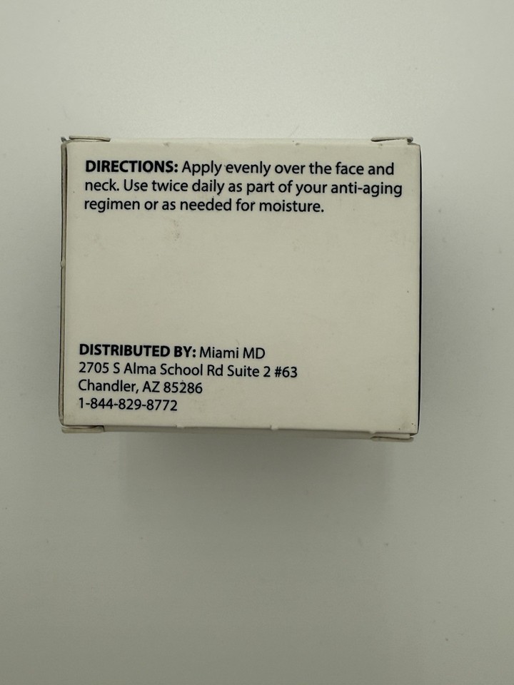 Miami MD age defying lift and firm cream 30 Ml New In Box | eBay